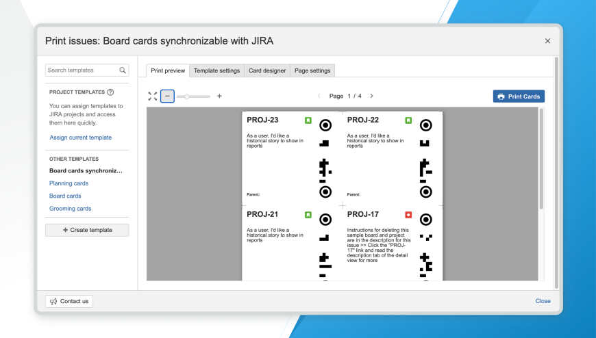 Agile Cards - Print Issues from Jira | Atlassian Marketplace Agile Cards - Print Issues from Jira | Atlassian Marketplace
