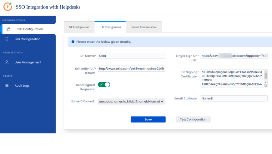 Sso Integration With Helpdesks Atlassian Marketplace 