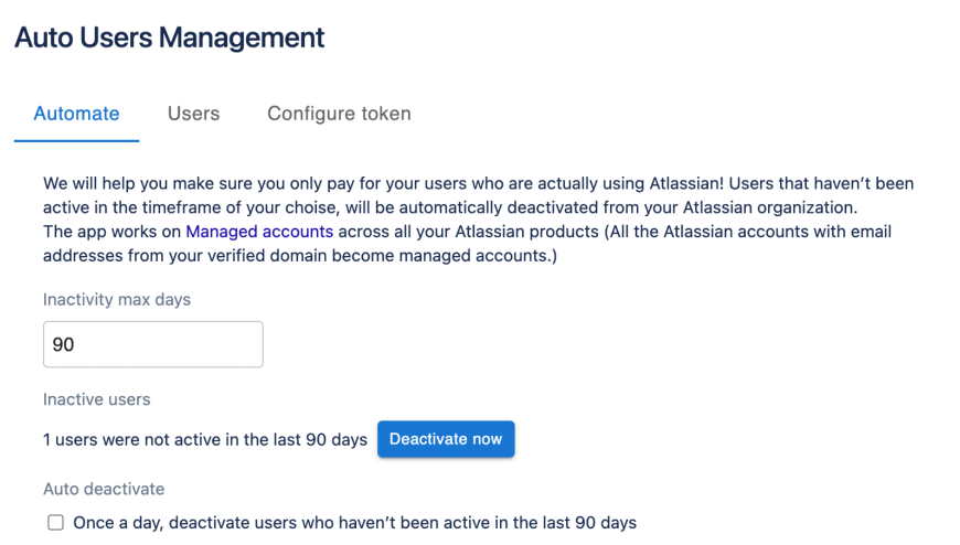 Auto Users Management Deactivate Inactive Users Atlassian Marketplace