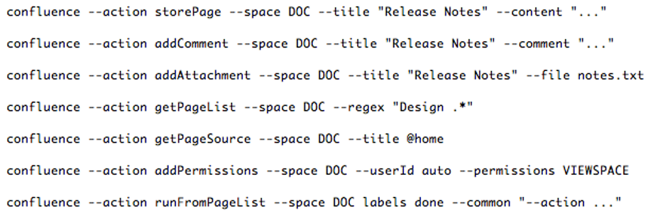 Confluence Command Line Interface (CLI) - Version history | Atlassian Marketplace
