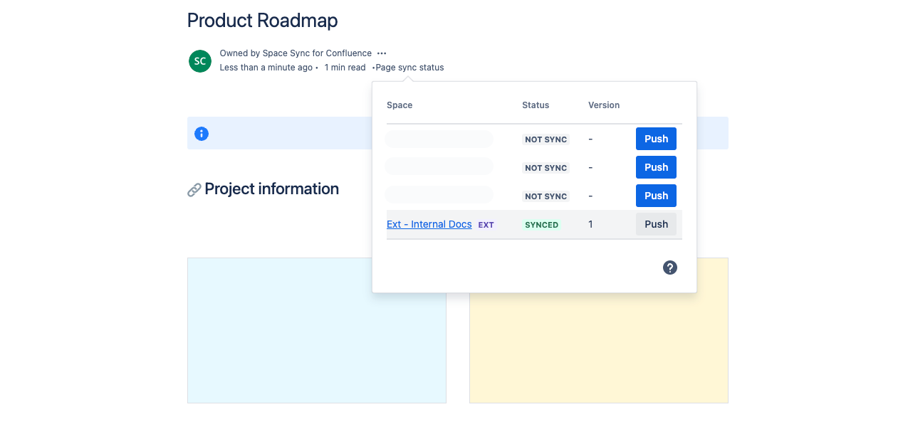 Space Sync for Confluence - Copy & Publish Pages over Sites | Atlassian ... Space Sync for Confluence - Copy & Publish Pages over Sites | Atlassian ...