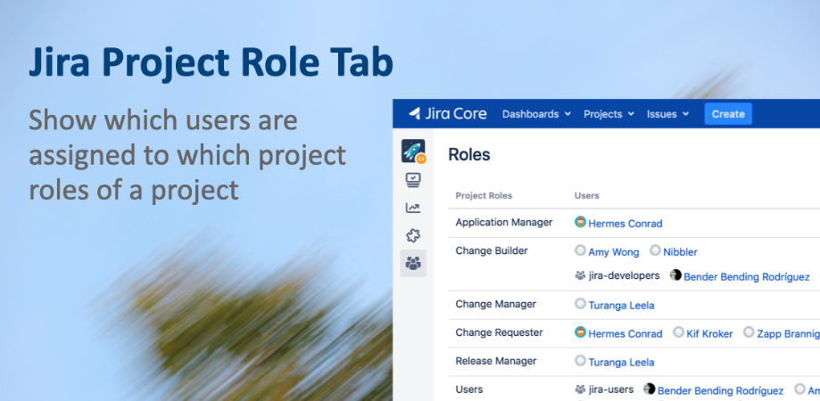 Jira Project Role Tab - Version history | Atlassian Marketplace