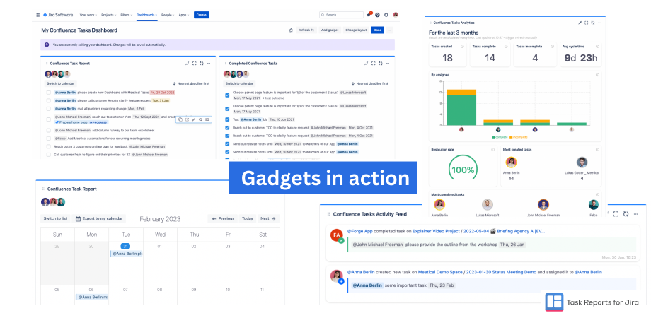 Task Reports for Jira: Confluence Tasks, Dashboard & Gadgets - Version ... Task Reports for Jira: Confluence Tasks, Dashboard & Gadgets - Version ...