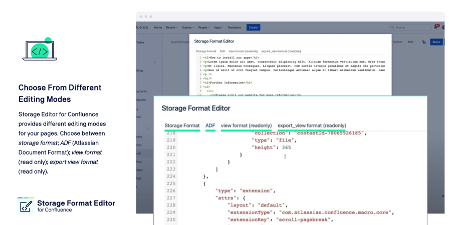 Storage Format Editor For Confluence Free Version History Atlassian Marketplace
