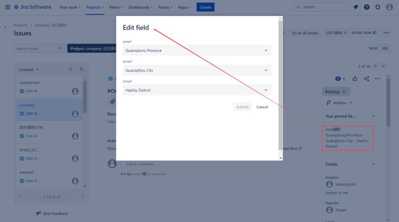 Three Level Cascading Custom Field Types Version History Atlassian Marketplace