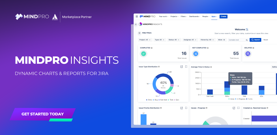 MindPro Insights - Custom Charts & Dashboards for Jira | Atlassian ... MindPro Insights - Custom Charts & Dashboards for Jira | Atlassian ...