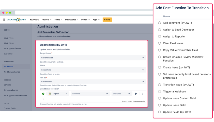 Jira Workflow Toolbox | Atlassian Marketplace Jira Workflow Toolbox | Atlassian Marketplace