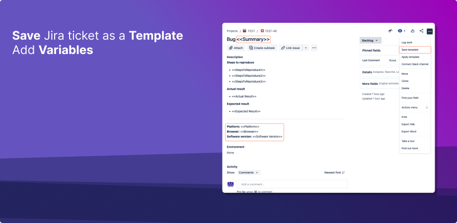 Easy Issue Templates for Jira - Version history | Atlassian Marketplace Easy Issue Templates for Jira - Version history | Atlassian Marketplace