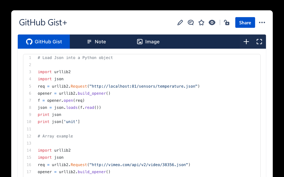 GitHub Gist+ for Confluence | Atlassian Marketplace GitHub Gist+ for Confluence | Atlassian Marketplace