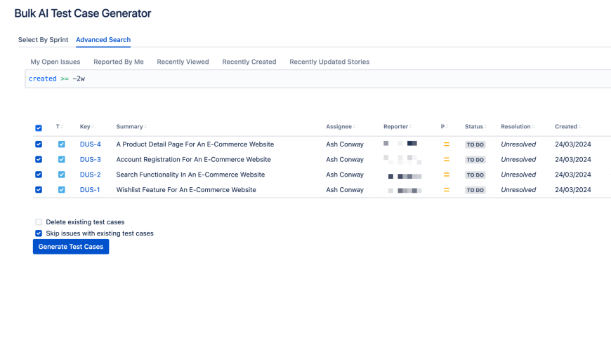 Ai Test Case Generator Atlassian Marketplace