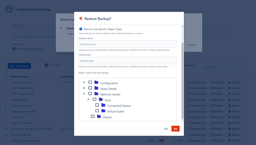 Insight Assets Backup Atlassian Marketplace