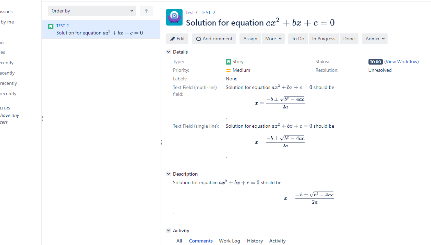 Latex - Math Macro For Jira Data Center And Server | Atlassian Marketplace