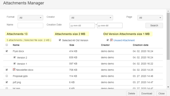 Attachments Manager For Confluence Atlassian Marketplace