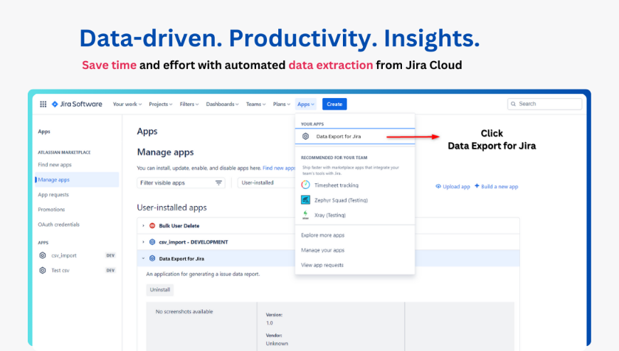 Data Export for Jira | Atlassian Marketplace