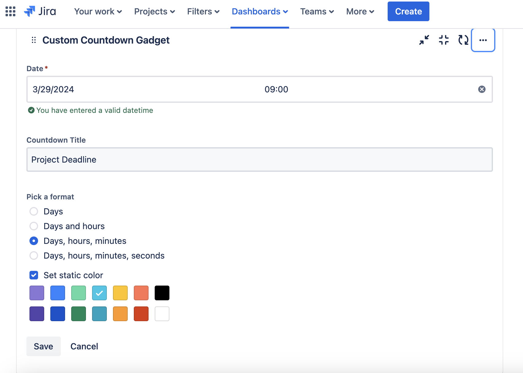Countdown Utilities Gadgets And Fields Atlassian Marketplace