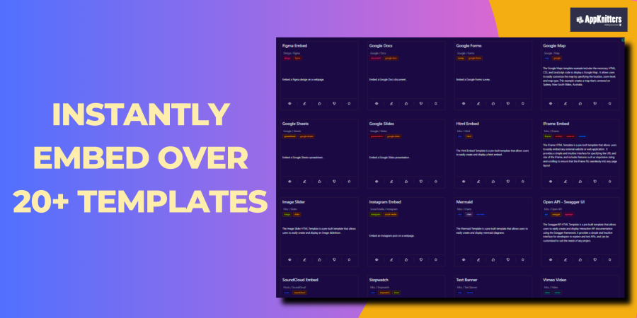 Html Template Macro Craft Custom Views Embed Anything Version History Atlassian Marketplace 5003