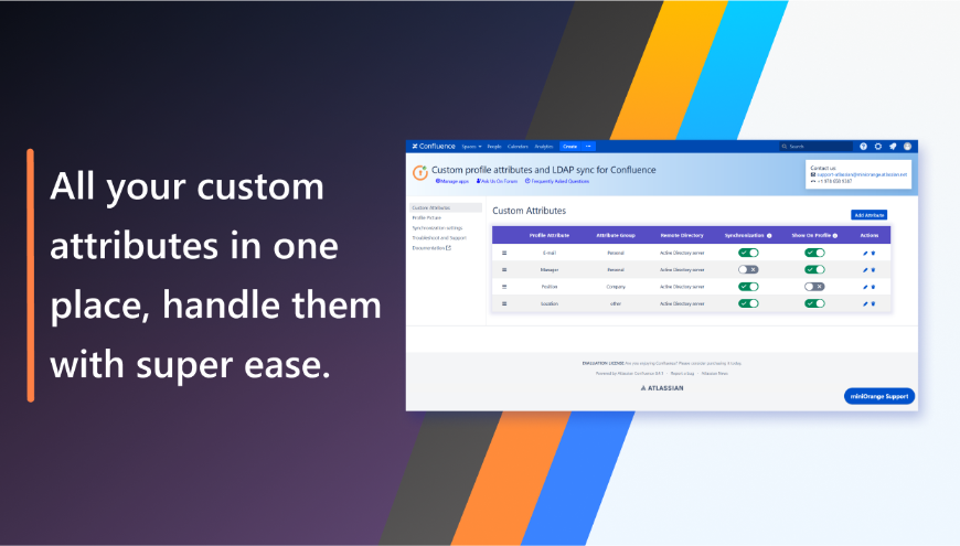 Custom profile attributes and LDAP sync for Confluence | Atlassian ... Custom profile attributes and LDAP sync for Confluence | Atlassian ...