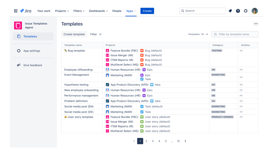 Issue Templates Agent - summary, description, custom fields | Atlassian ... Issue Templates Agent - summary, description, custom fields | Atlassian ...