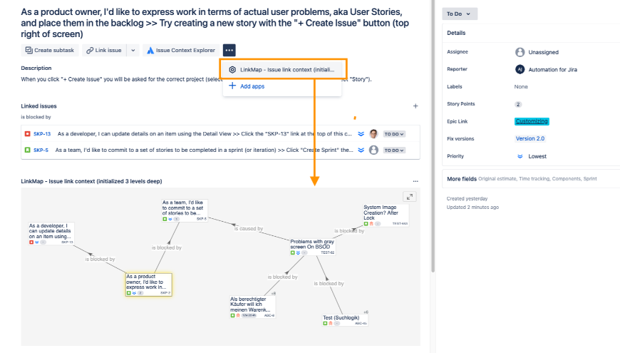 LinkMap: visualize issues, dependencies and link structures | Atlassian ... LinkMap: visualize issues, dependencies and link structures | Atlassian ...