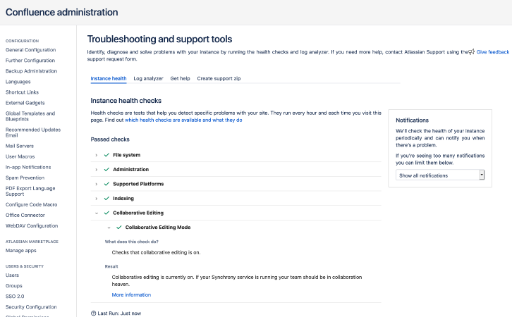 Troubleshooting and Support - Confluence - Version history | Atlassian Marketplace