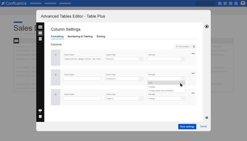 Advanced Tables For Confluence Version History Atlassian Marketplace 