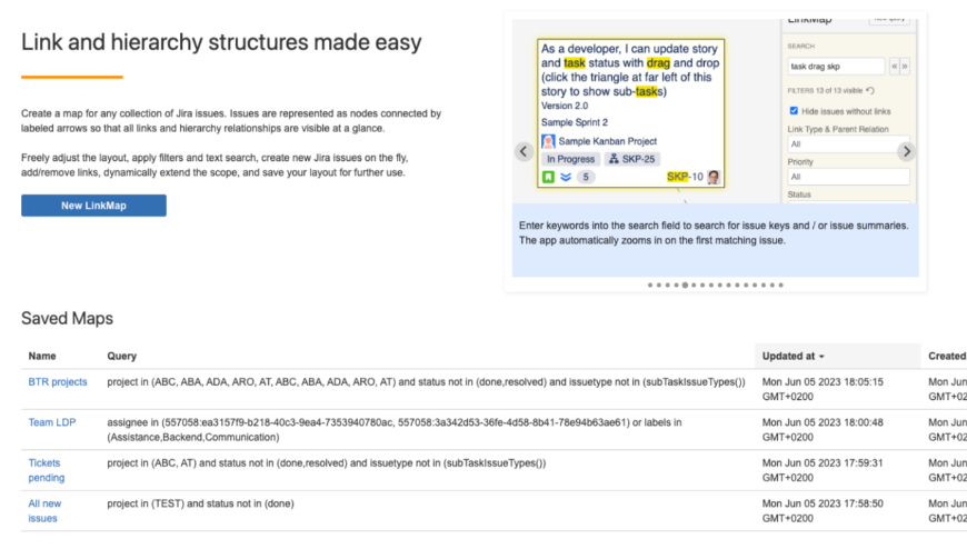 LinkMap: visualize issues, dependencies and link structures | Atlassian ... LinkMap: visualize issues, dependencies and link structures | Atlassian ...
