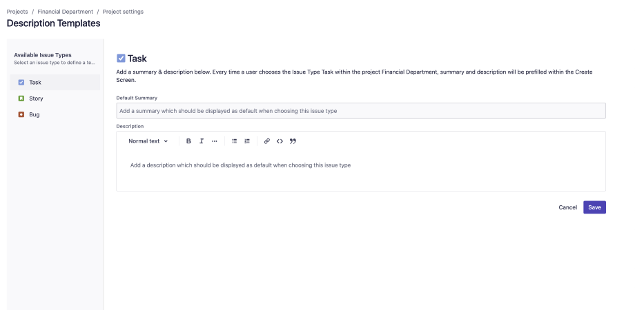 Issue Summary And Description Templates For Jira Cloud Version History Atlassian Marketplace
