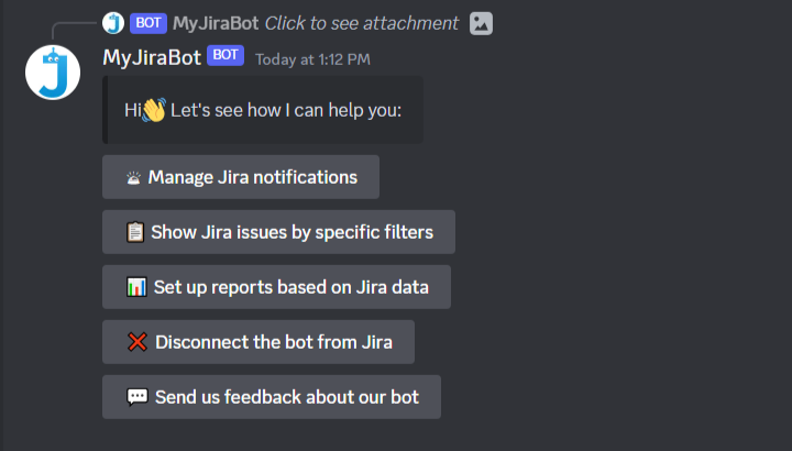 MyJiraBot - Discord integration for Jira | Atlassian Marketplace