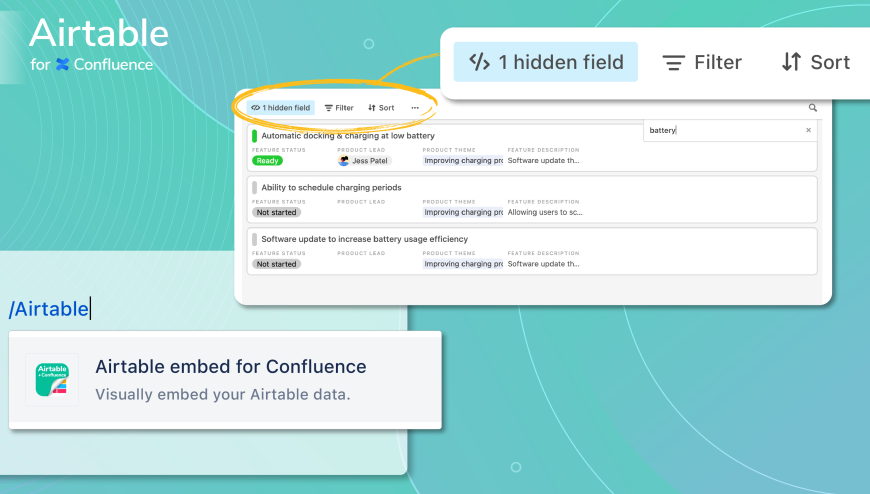 Airtable in Confluence Teams: embed calendar, gantt & forms | Atlassian ... Airtable in Confluence Teams: embed calendar, gantt & forms | Atlassian ...