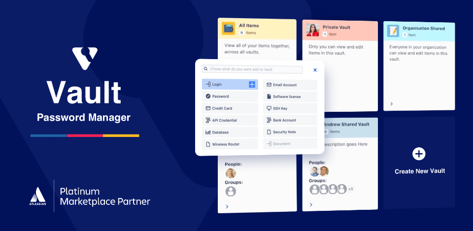 Vault Password Manager Atlassian Marketplace