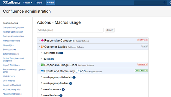Macro Usage Atlassian Marketplace 3918
