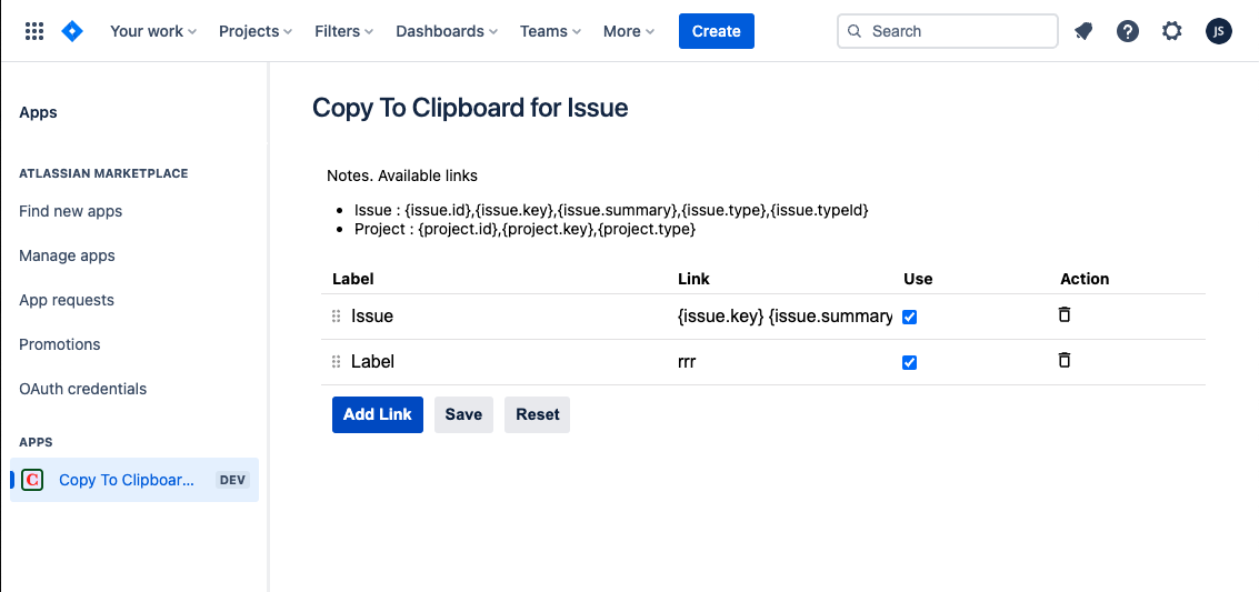 Copy To Clipboard for Jira | Atlassian Marketplace