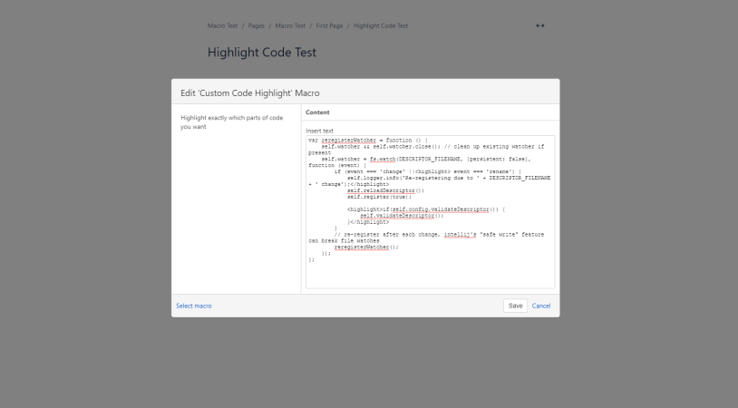 Custom Code Highlight for Confluence - Version history | Atlassian Marketplace