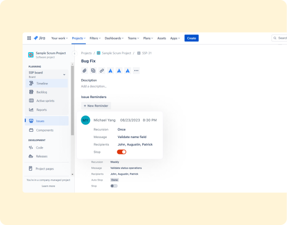 Z Reminders Version History Atlassian Marketplace