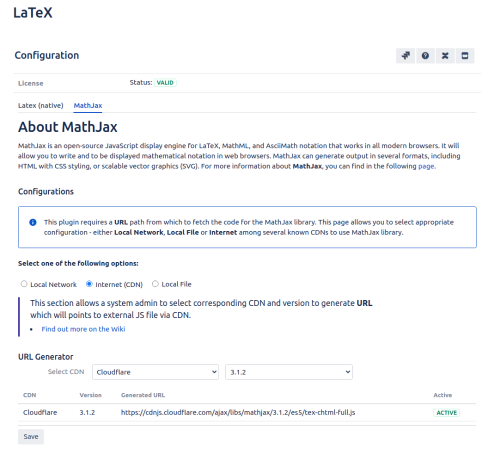 Latex And Mathjax - Version History | Atlassian Marketplace