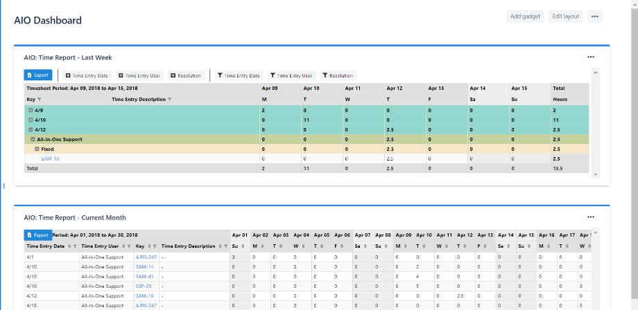 Timesheets For Jira Version History Atlassian Marketplace 