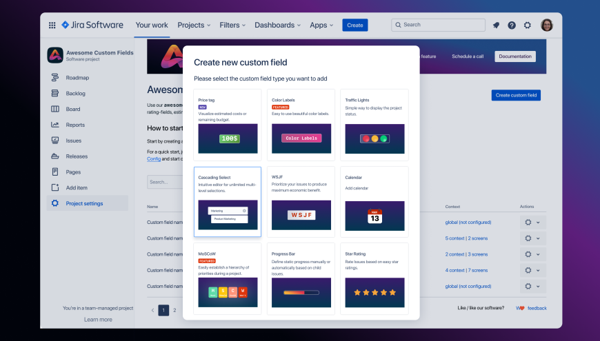Awesome custom fields - advanced custom field types for Jira ... Awesome custom fields - advanced custom field types for Jira ...