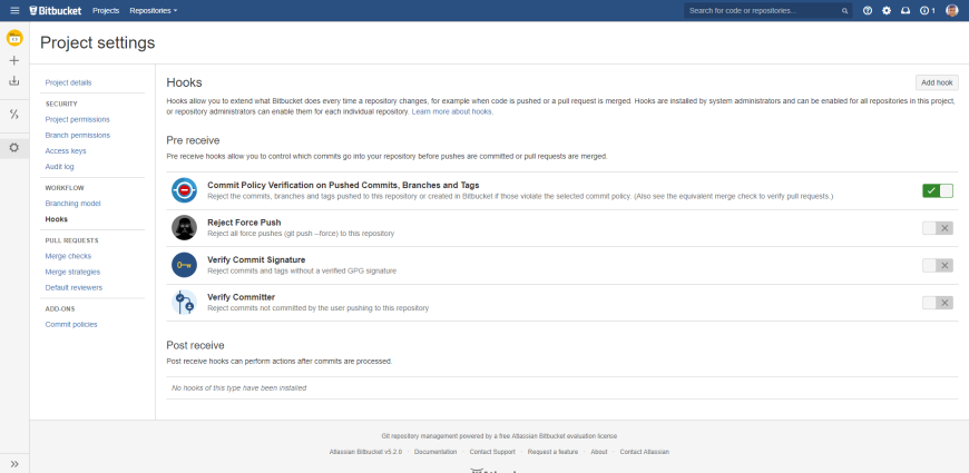 Better Commit Policy For Bitbucket Atlassian Marketplace