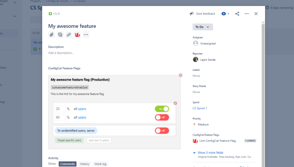 ConfigCat Feature Flags | Atlassian Marketplace ConfigCat Feature Flags | Atlassian Marketplace
