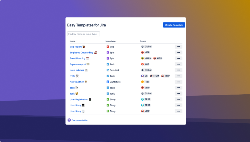 Easy Issue Templates for Jira | Atlassian Marketplace Easy Issue Templates for Jira | Atlassian Marketplace
