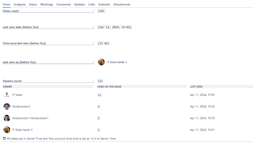 Friendly History For Jira Atlassian Marketplace 