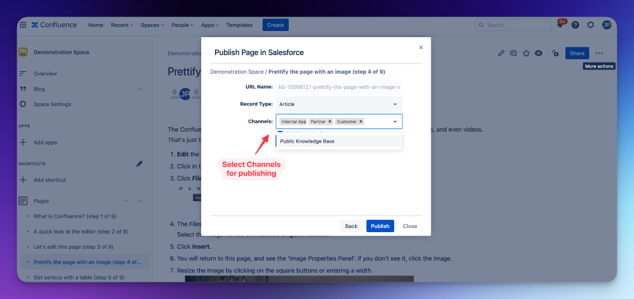 Connector for Salesforce Knowledge and Confluence - Version history ... Connector for Salesforce Knowledge and Confluence - Version history ...