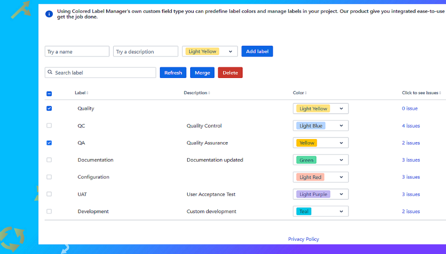 Colored Label Manager for Jira | Atlassian Marketplace Colored Label Manager for Jira | Atlassian Marketplace
