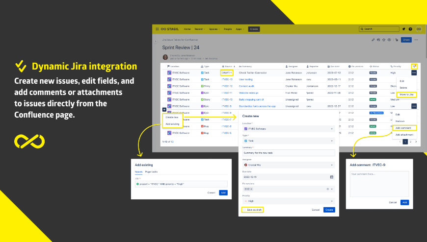 STAGIL Jira Issue Table for Confluence | Atlassian Marketplace STAGIL Jira Issue Table for Confluence | Atlassian Marketplace