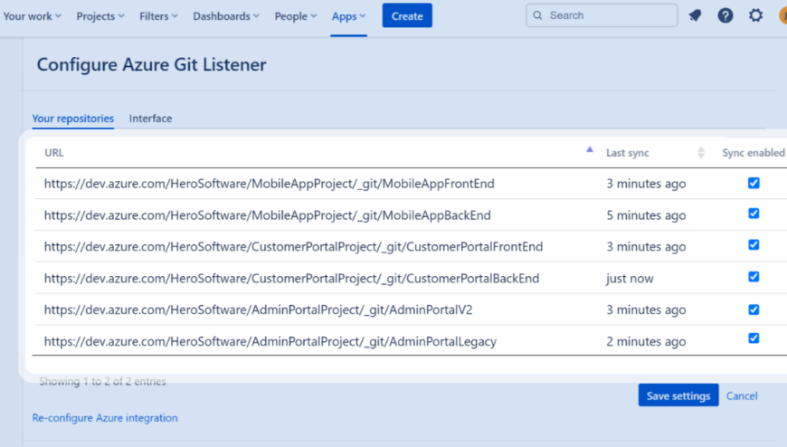 Azure Git Listener for Jira | Atlassian Marketplace