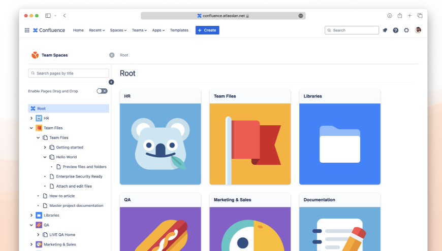 Team Spaces - Page Tree Management for Confluence | Atlassian Marketplace