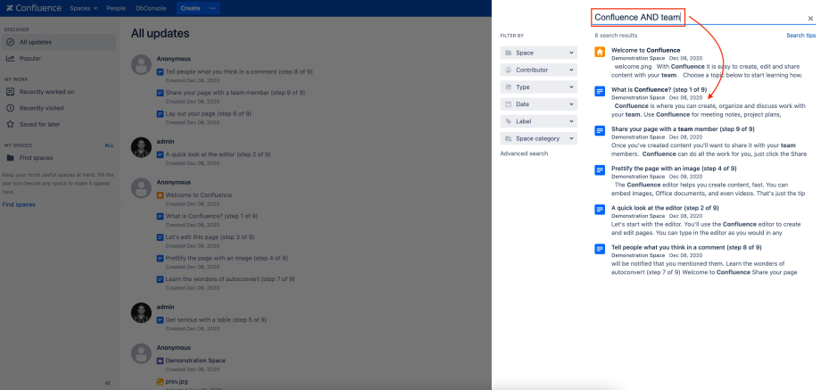 Highlight Search Result For Confluence Version History Atlassian Marketplace 